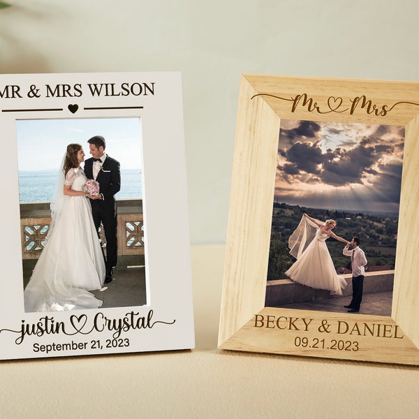 Wedding Photo Frame - Etsy
