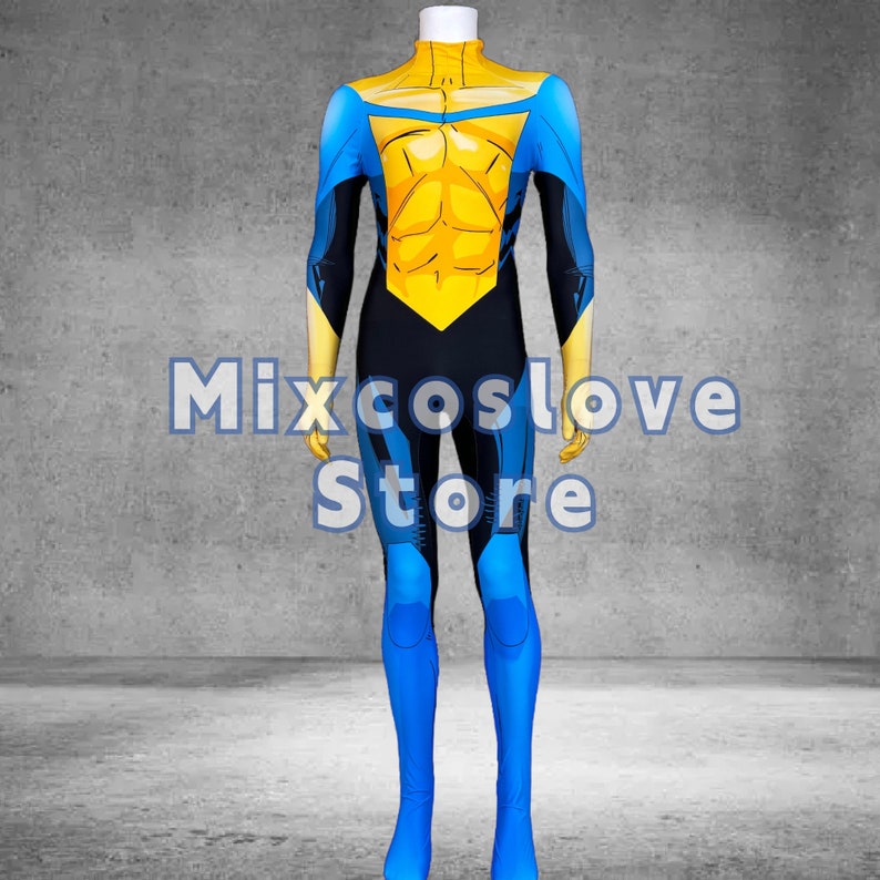 INVINCIBLE Bodysuit Suit Halloween Cosplay Tights Costume Cosplay - Etsy