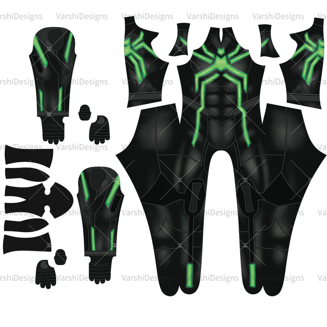 Custom Spidersona Cosplay Jumpsuit, Stealth Spider Suit Commission - Etsy