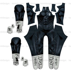 Customized Cosplay Costume,cosplay Shadowman,personalized Jumpsuit ...