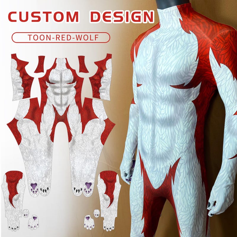 Maned Wolf Bodysuit - Etsy UK