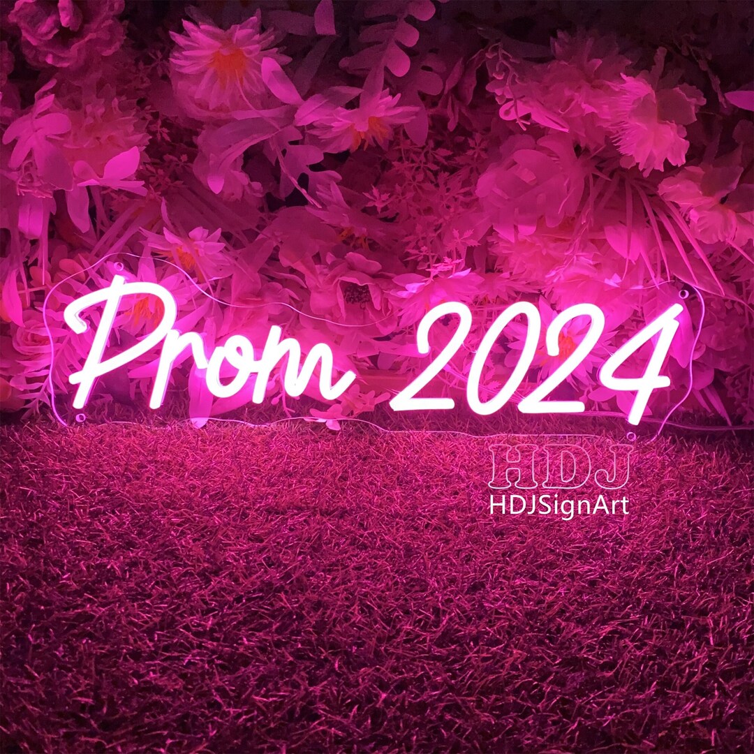 Prom 2024 Neon Light,class of 2024 Graduation Party Light Sign,prom ...