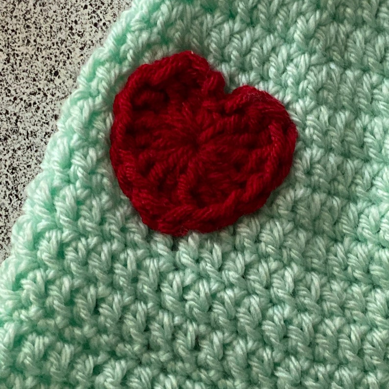 Heart Themed Crochet Bucket Hat - Etsy