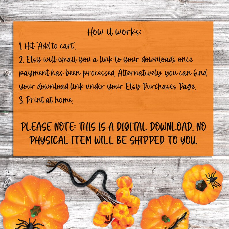 Halloween Bingo Game for Kids. Printable Children's Party Games, Fall ...