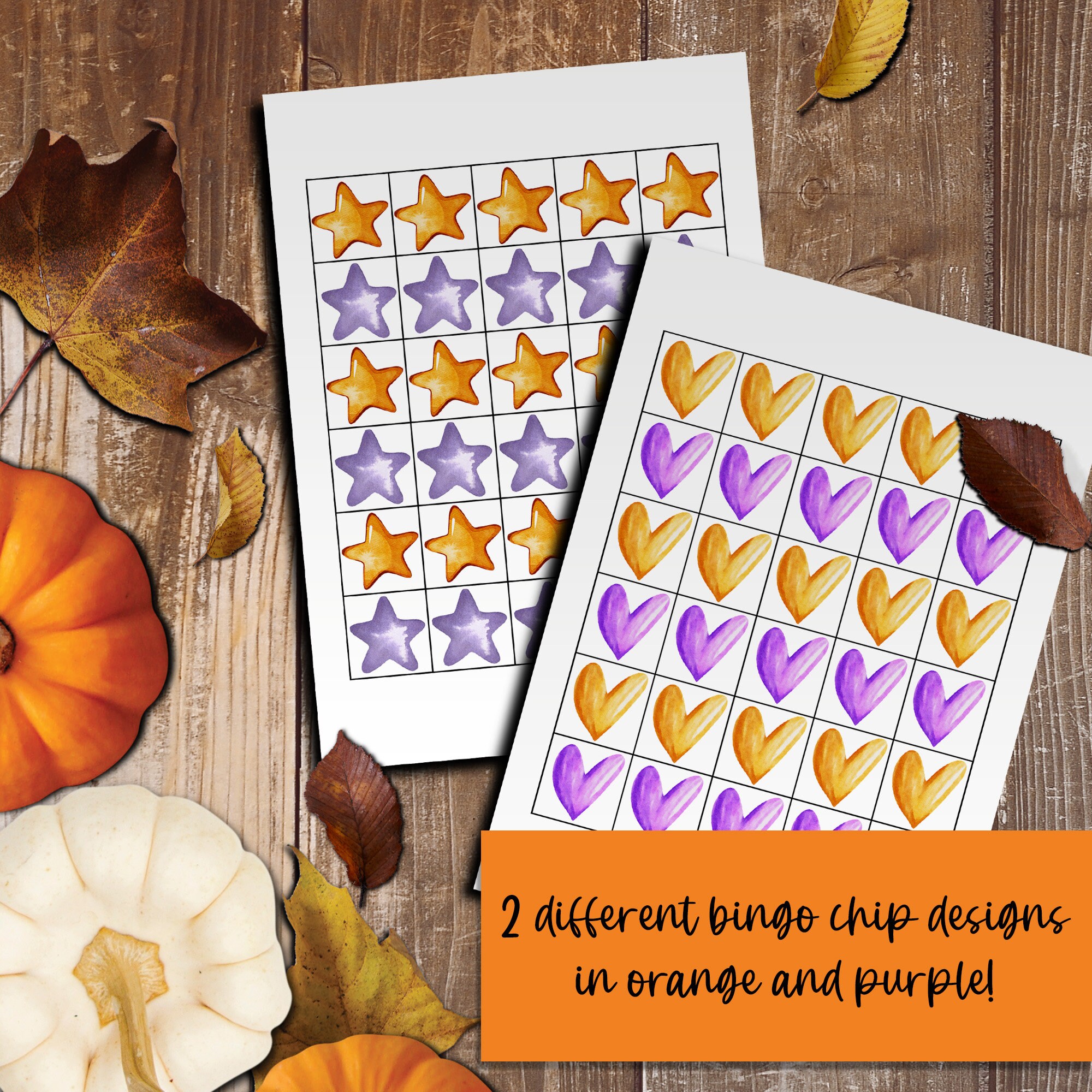 Halloween Bingo Game for Kids. Printable Children's Party Games, Fall ...