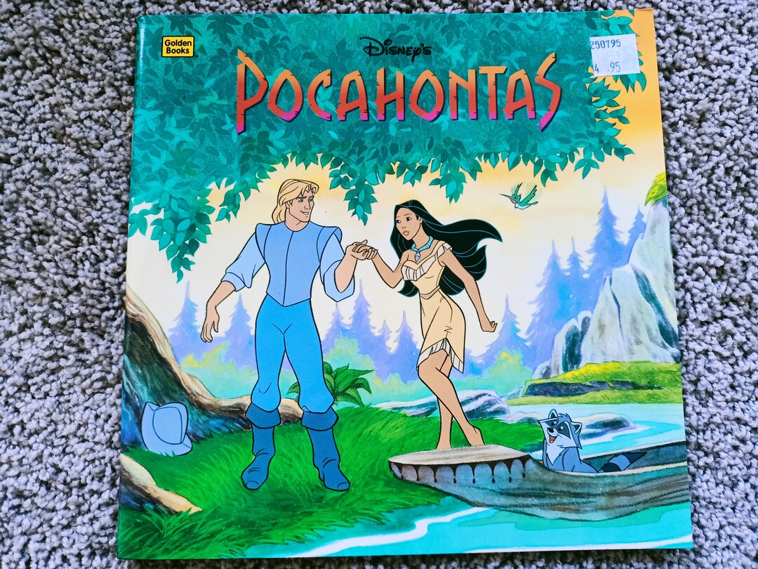 Original POCAHONTAS Disney Storybook 1995 Deadstock - Etsy