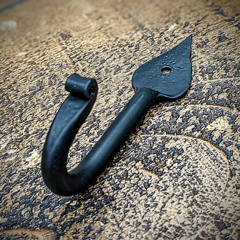 Wrought Iron Hooks - Etsy