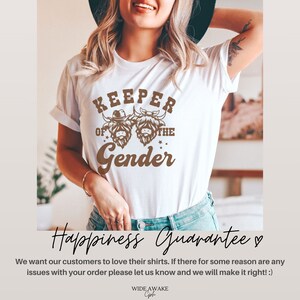 Bull or Heifer Keeper of the Gender Shirt, Rodeo Gender Reveal T-shirt ...