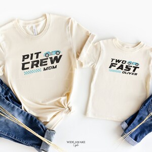 Two Fast Family Matching Birthday Shirt, 2 Fast Birthday T-shirt, Too ...