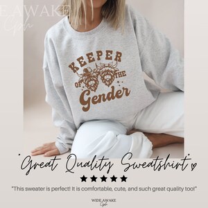 Bull or Heifer Keeper of the Gender Sweatshirt, Rodeo Gender Reveal ...