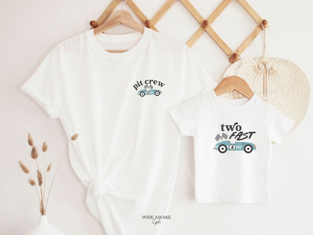 Two Fast Family Matching Birthday Shirts, 2 Fast Birthday Shirt, Too ...