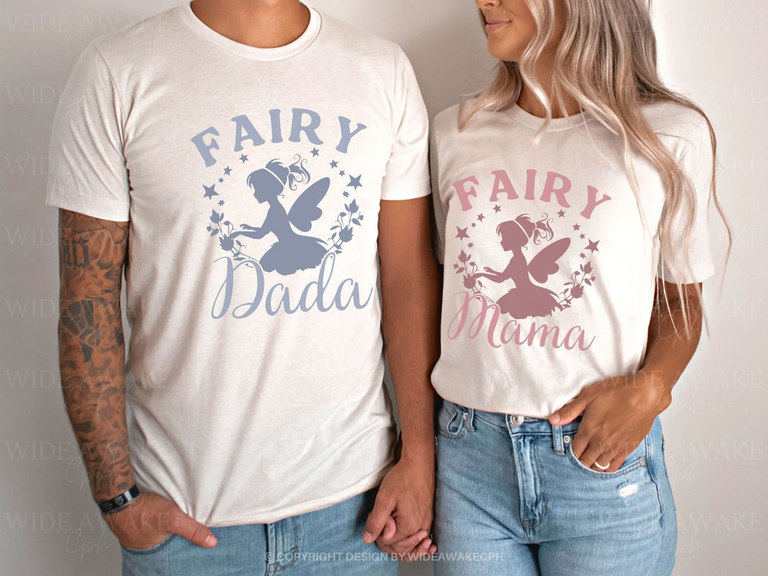 Fairy Birthday Family Matching Shirts, Fairy 1st Birthday T-shirts ...
