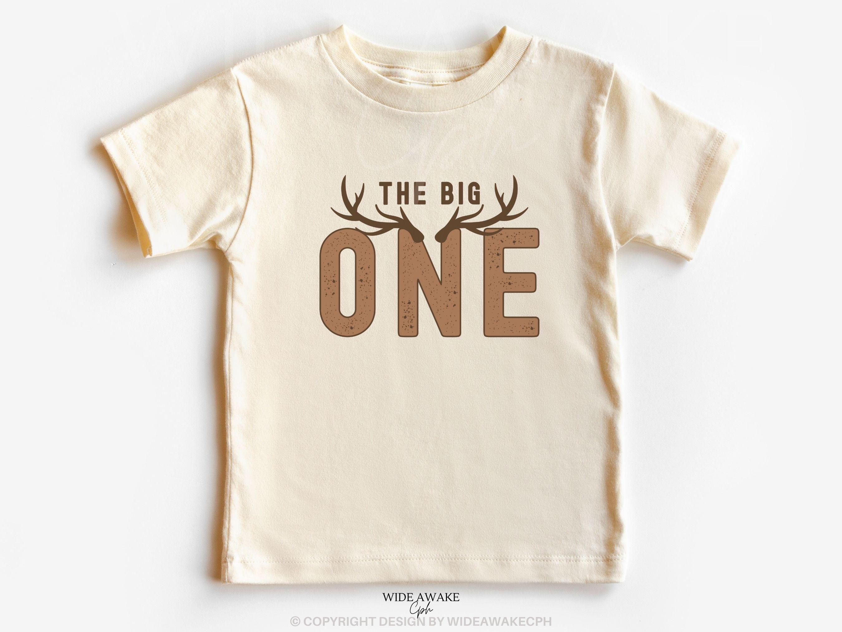 The Big One First Birthday Shirt, Hunting Deer Family Matching Birthday ...