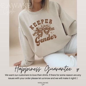 Bull or Heifer Keeper of the Gender Sweatshirt, Rodeo Gender Reveal ...