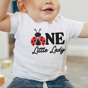 Ladybug First Birthday Shirt for Family, Mama Daddy Ladybug 1st ...