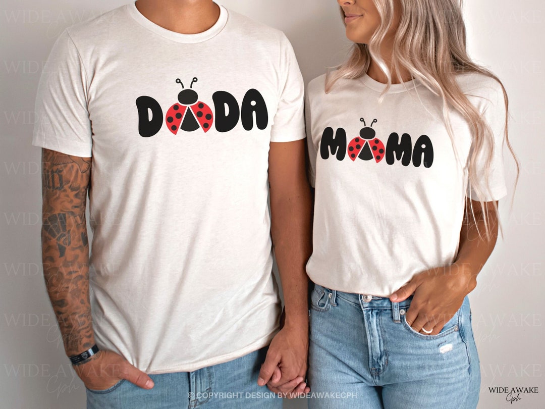 Ladybug First Birthday Shirt for Family, Mama Daddy Ladybug 1st ...