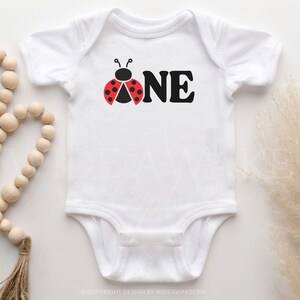 Ladybug First Birthday Shirt for Family, Mama Daddy Ladybug 1st ...