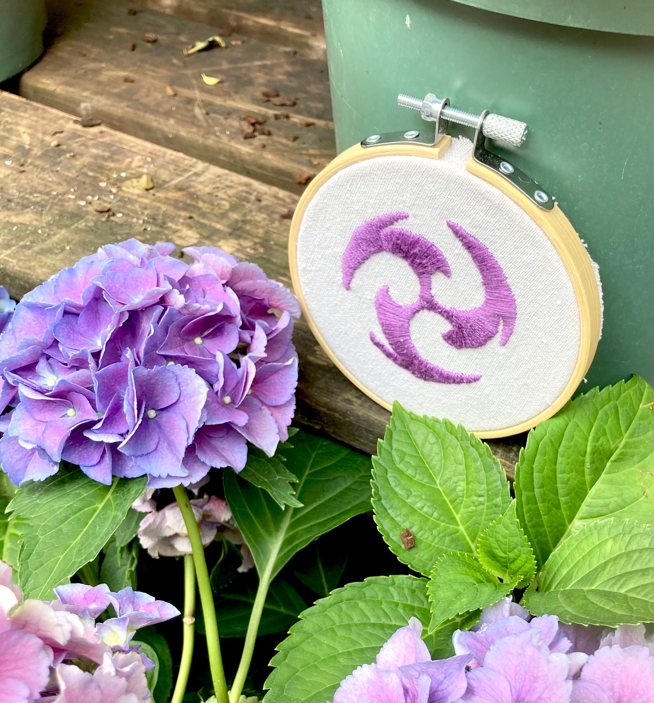 Genshin Impact Electro Vision Embroidery - Etsy