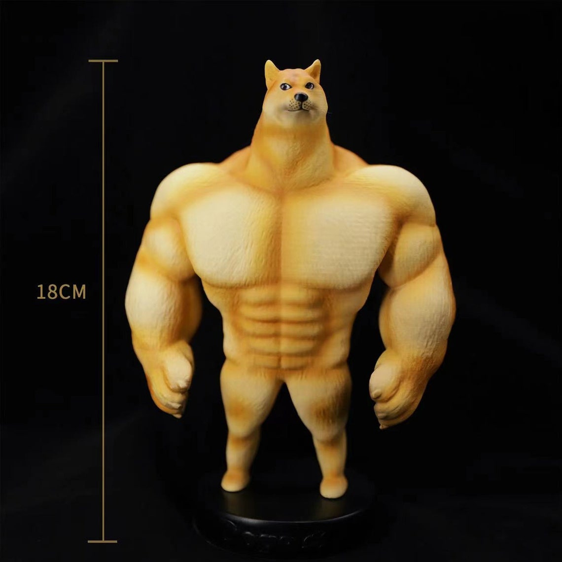 Muscle Cheems Figure - Etsy Canada