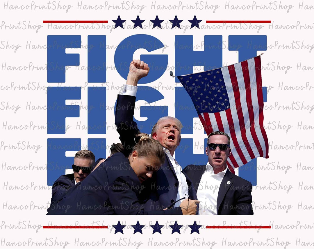 Trump Fight 2024 PNG, Donald Trump 2024 Png, Shooting Trump Png, Trump ...