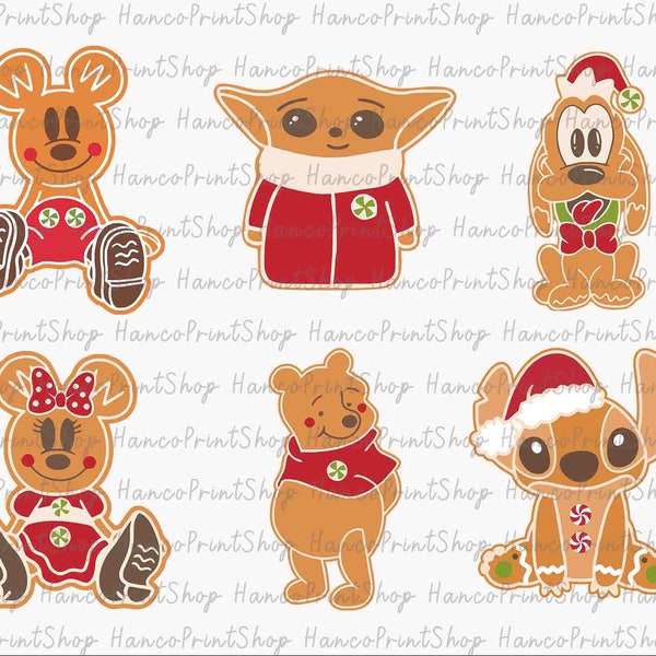 Mickey Gingerbread Svg - Etsy