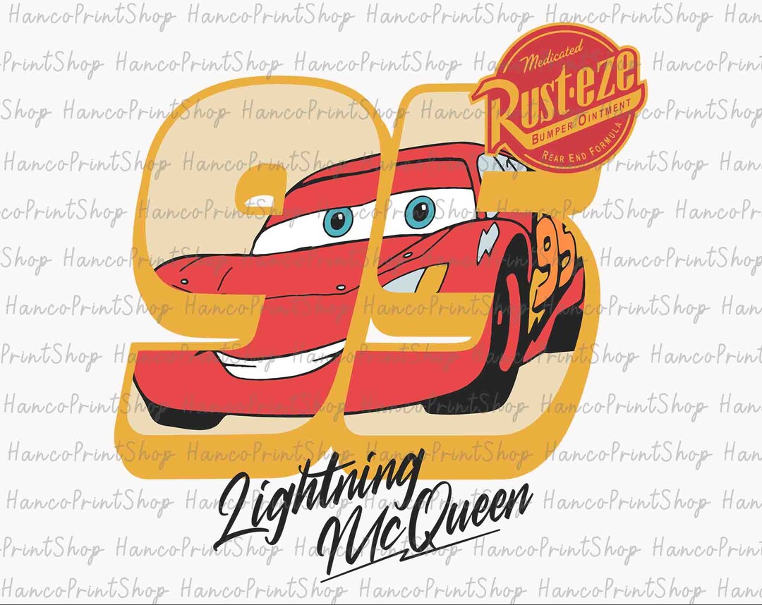 Lightning Car 95 Svg, Family Vacation Svg, Red Car Svg, Magical Kingdom ...