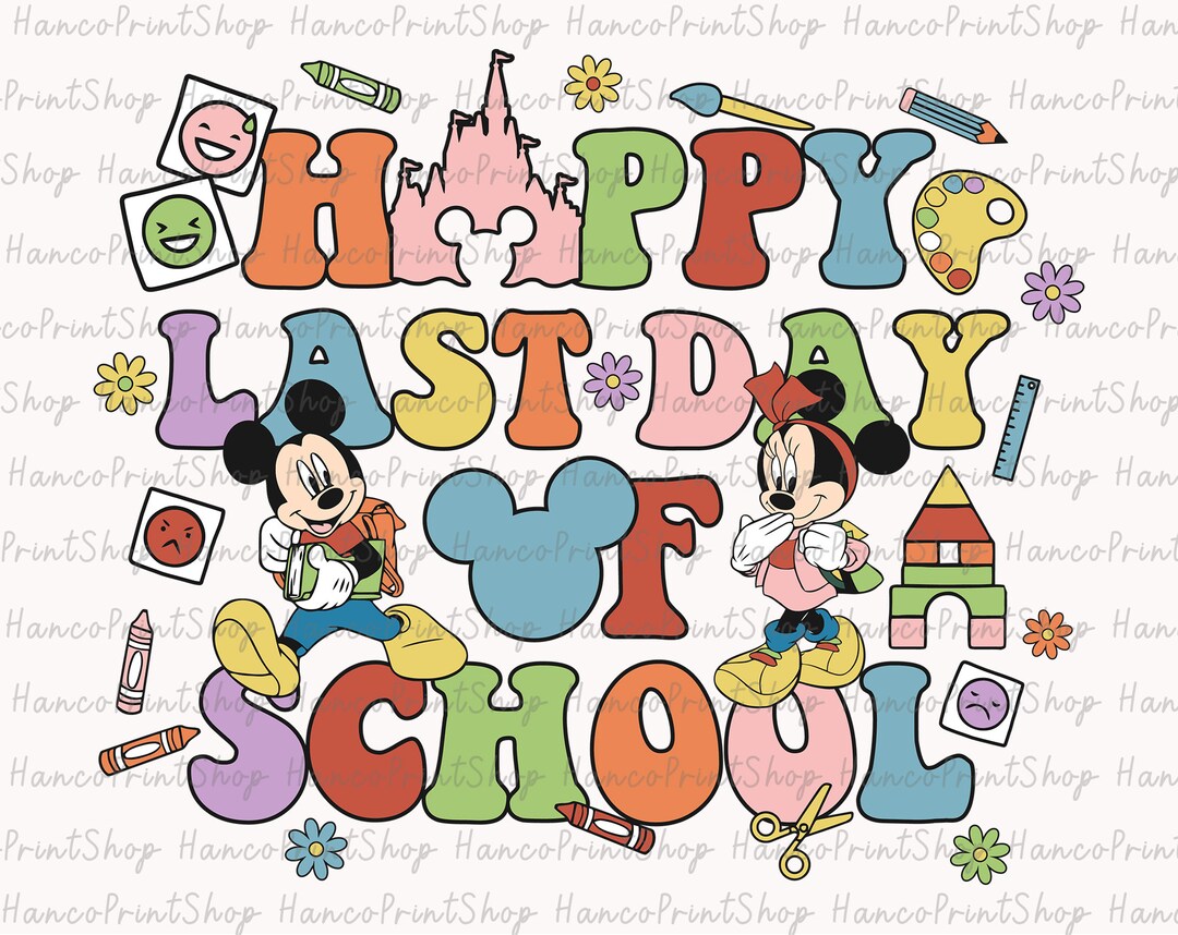 Happy Last Day of School Svg, End of School Svg, Summer Vacation Svg ...