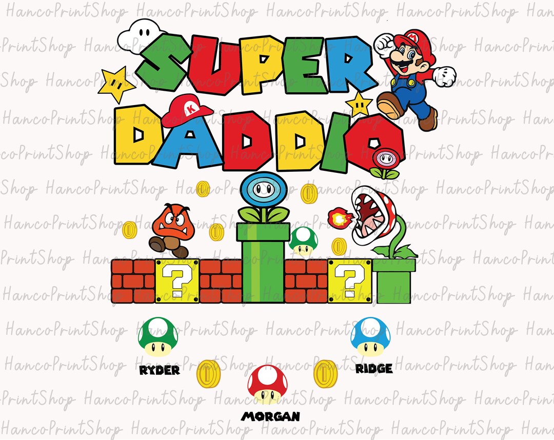 Personalized Daddio Png, Super Daddio PNG, Father's Day Png, Father Png ...