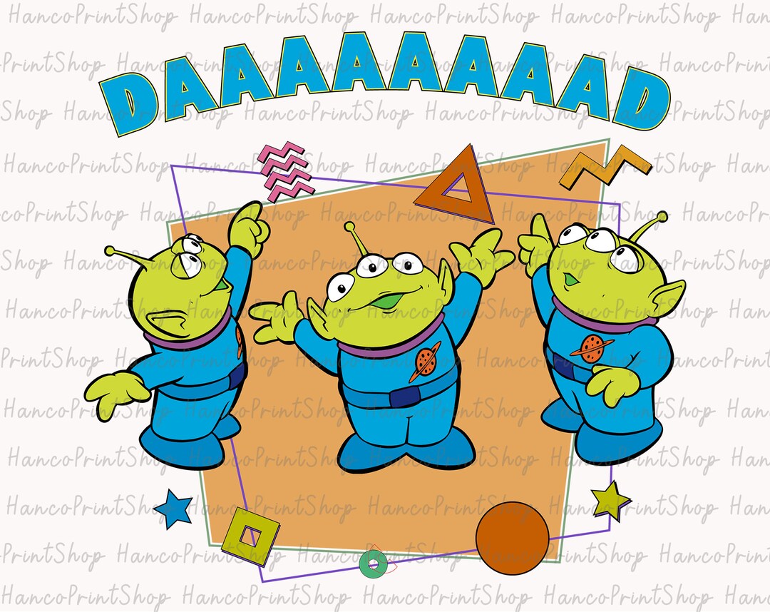 Daaaaaaaad SVG, Aliens Svg, Father's Day Svg, Father's Day Svg, Dad ...