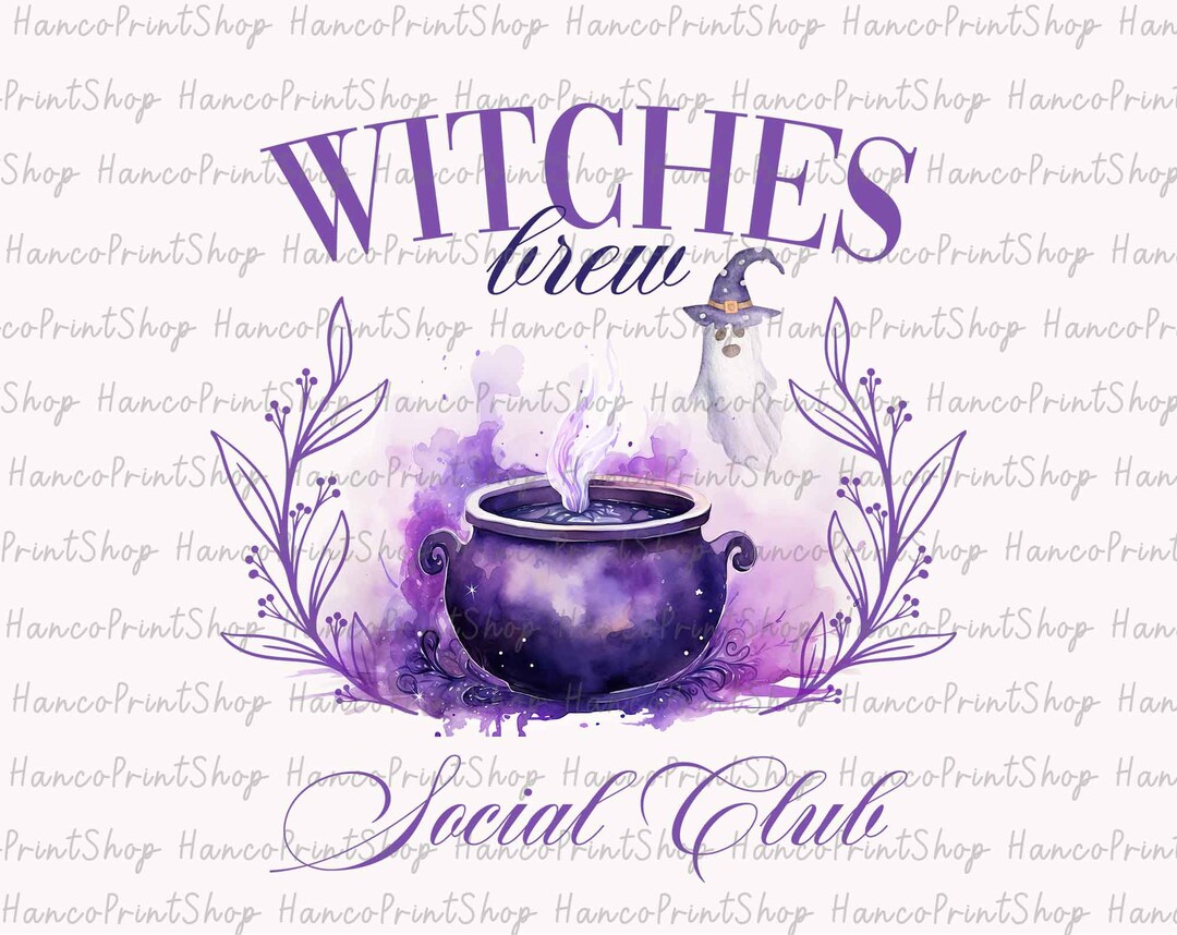 Halloween Witches Brew PNG, Halloween Witches Png, Trick or Treat ...