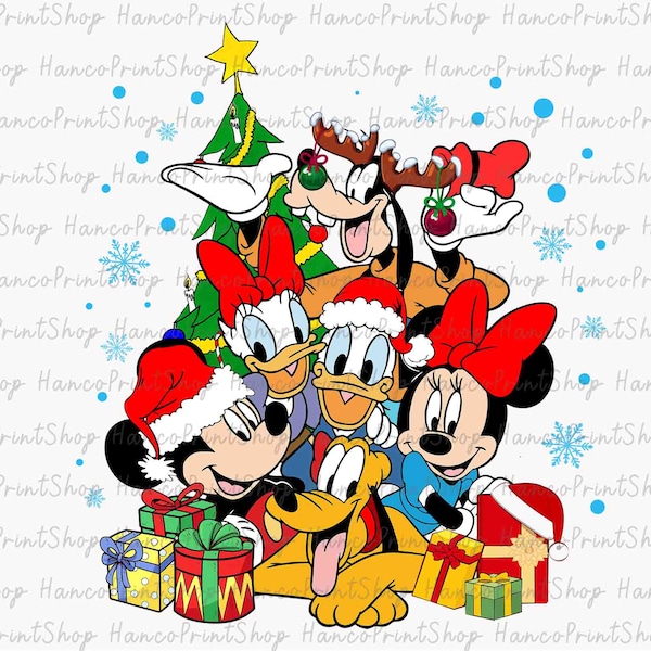 Mickey Mouse Christmas - Etsy