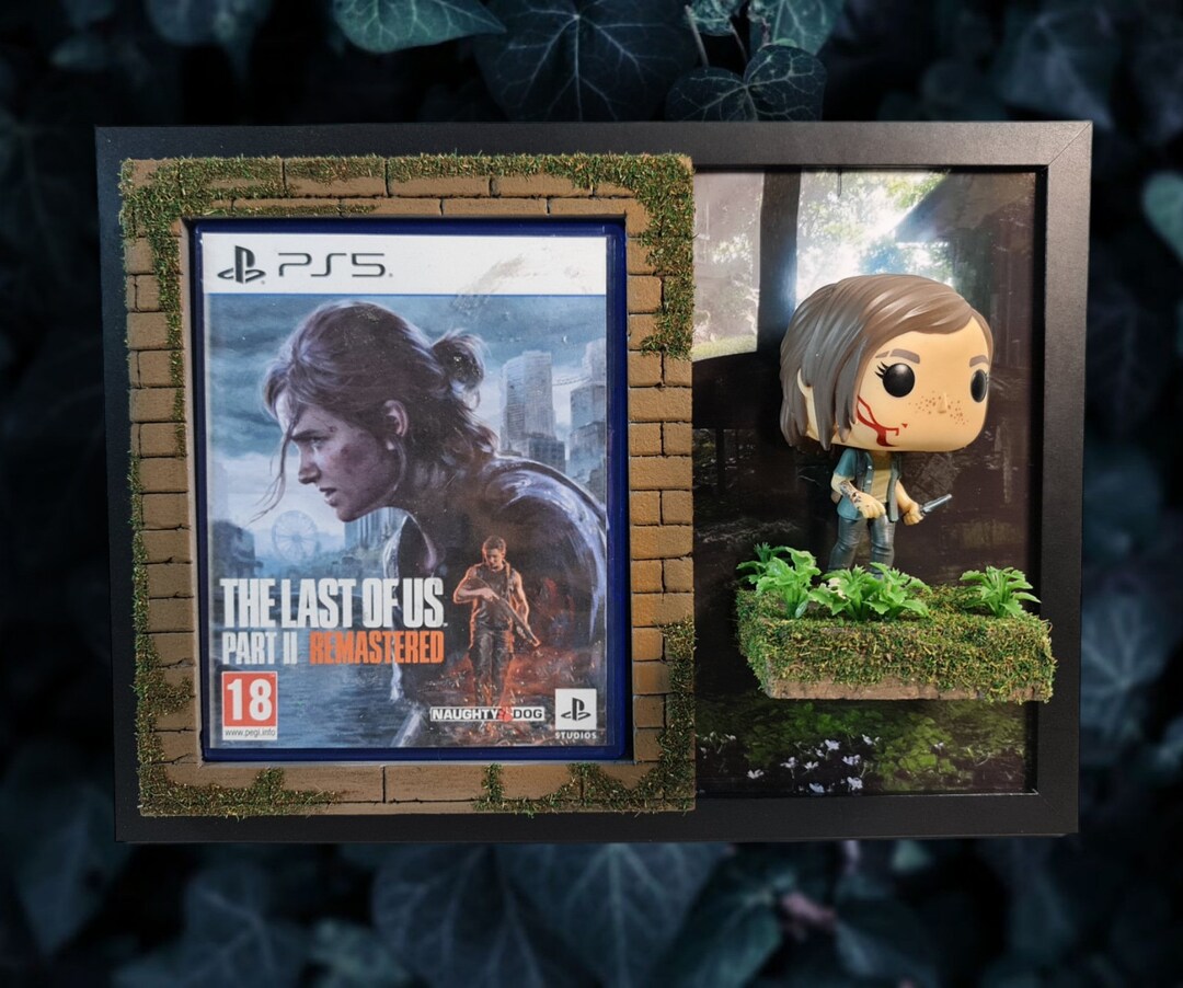 Game Frame / Steelbook Frame. to Be Used With the Last of Us Game ...