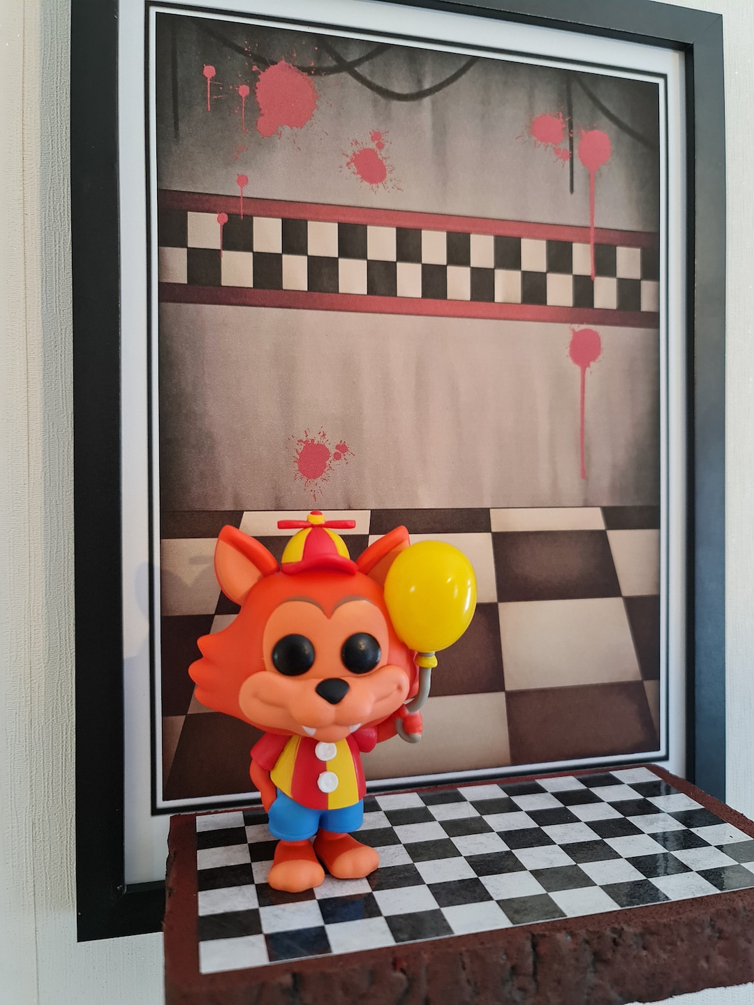 Five Nights at Freddy's Funko Pop Display. FNAF Funko Pops. Wall ...