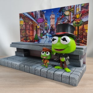 Funko Pop Display Diorama. Muppet Christmas Carol. to Be Used With ...