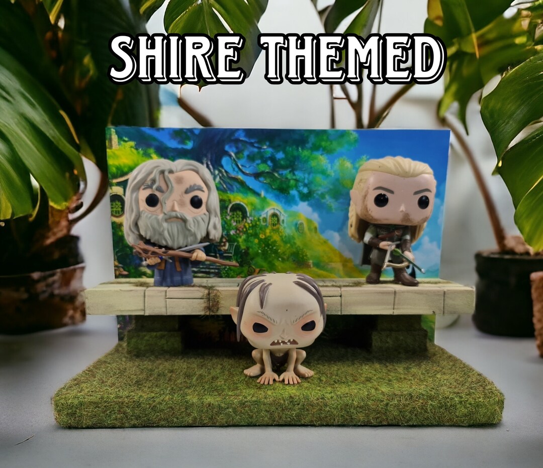 Lord of the Rings Display Stand to Be Used With Lord of the Rings Funko ...