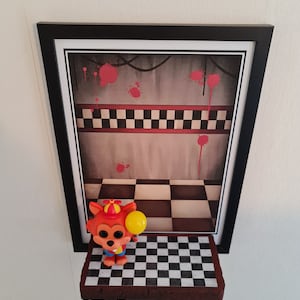 Five Nights at Freddy's Funko Pop Display. FNAF Funko Pops. Wall ...