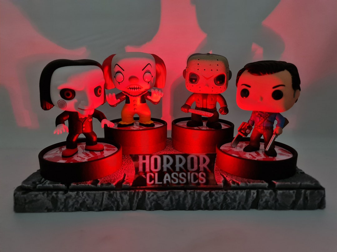 Horror Funko Pop Display Stand/shelf Classic Horror Collectible Gift ...