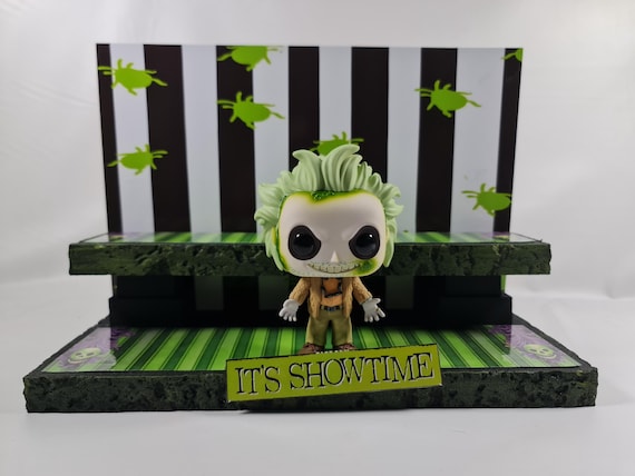 Beetlejuice Funko Pop Display Diorama Stand Beetlejuice Collectible Scene Comedy Horror Display. Movie Scene Stand Funko Pop Vinyl or Figure Etsy Canada