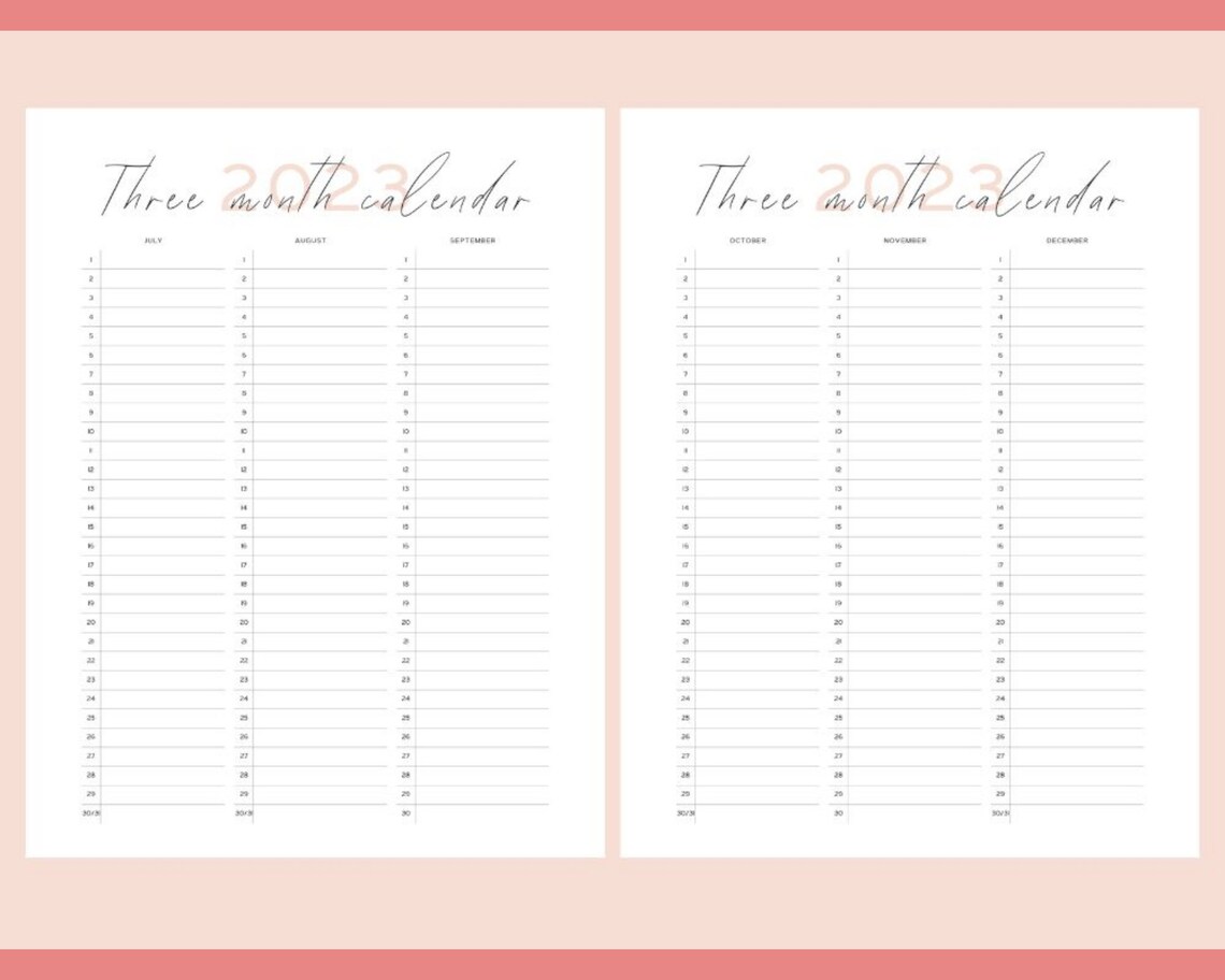 Daily, Weekly, Monthly Planner, Printable Planner 2023 To-do List Notes ...