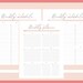 Daily, Weekly, Monthly Planner, Printable Planner 2023 To-do List Notes ...