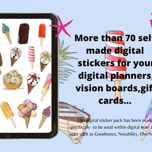 Summer 2023 Digital Stickers for Your Digital Side of Life - Etsy