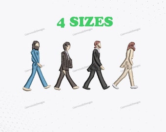 Beatles Design Embroidery - Etsy