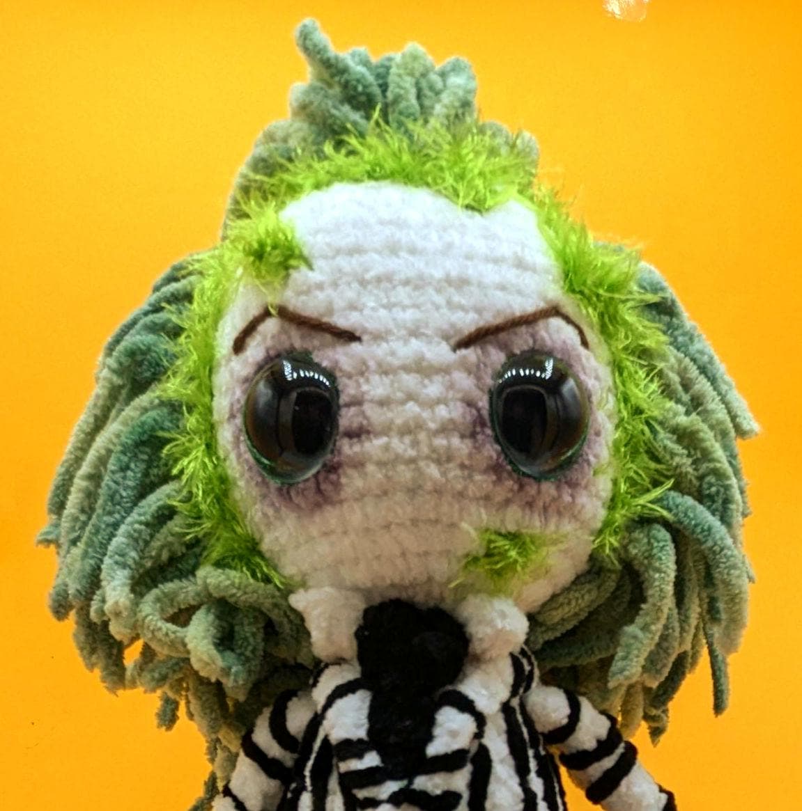 Beetlejuice, Halloween Horror Doll, Stuffie - Etsy