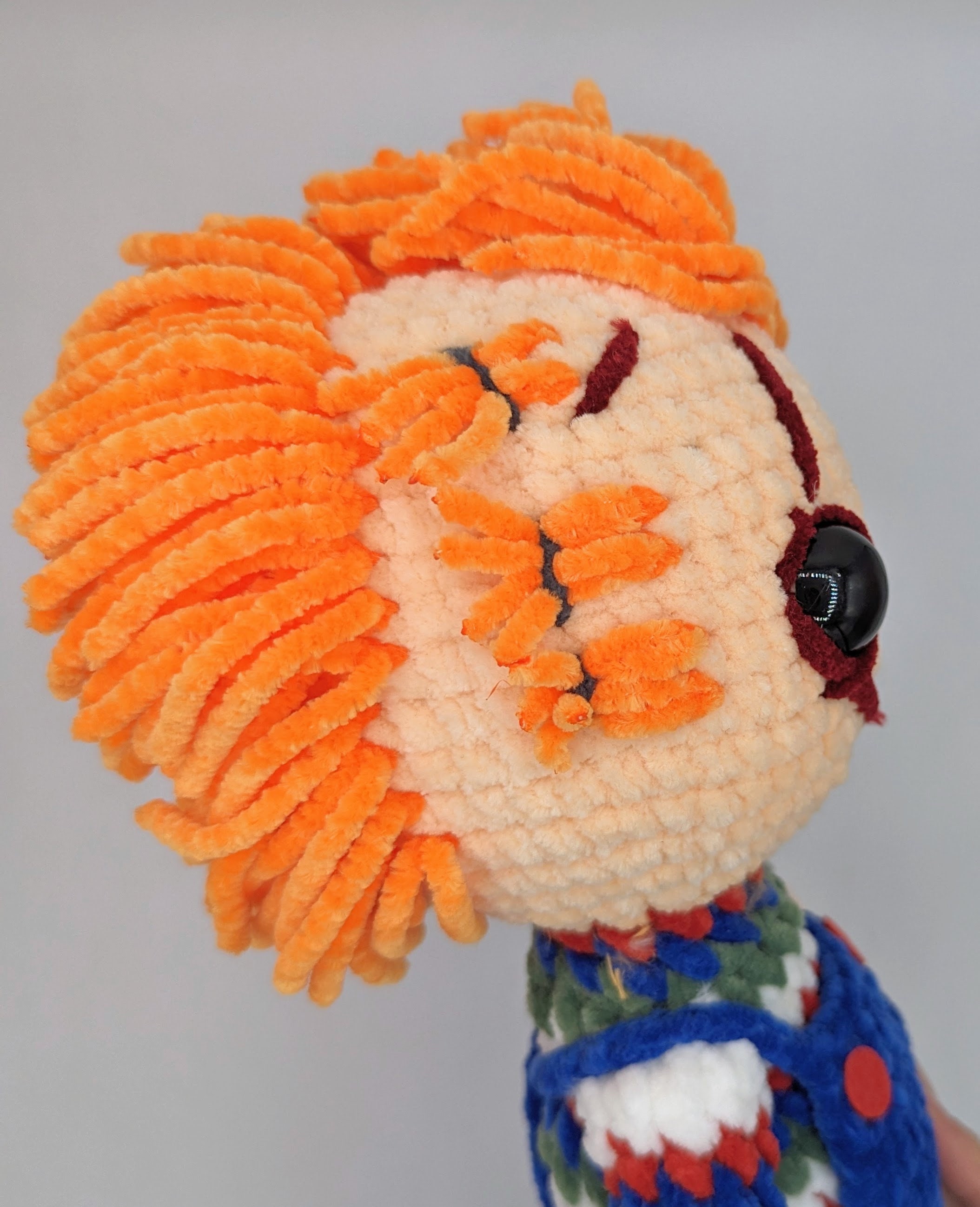 Chucky, Child's Play, Slasher Villain, Halloween Horror Doll, Stuffie ...