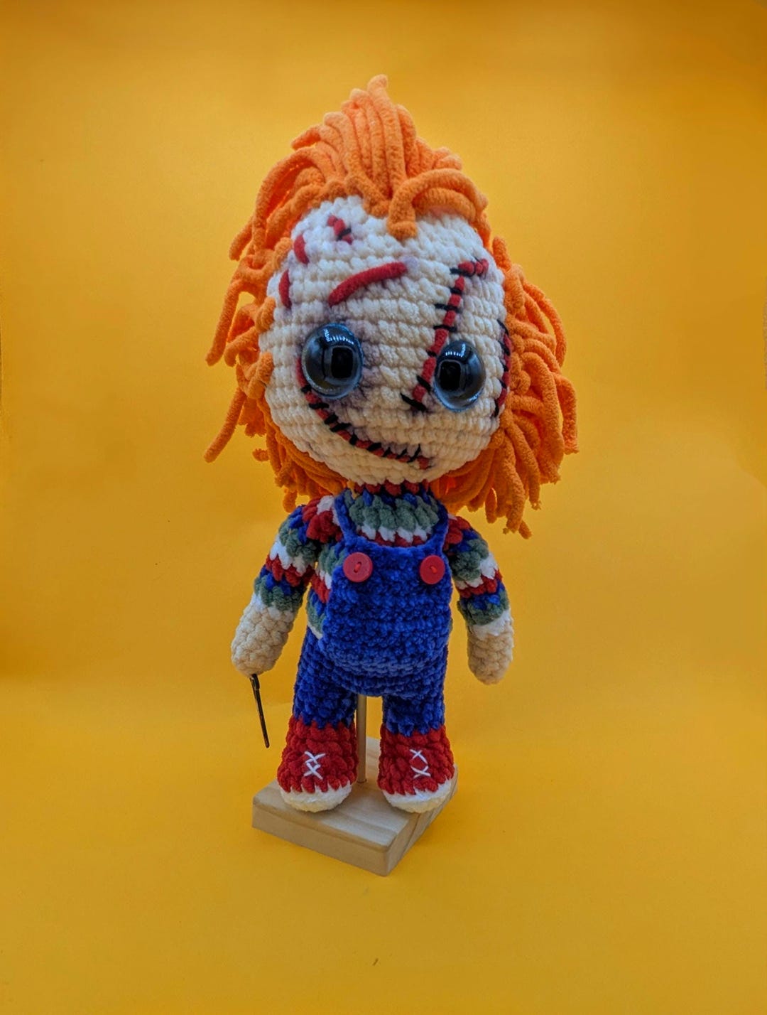Chucky, Child's Play, Slasher Villain, Halloween Horror Doll, Stuffie ...