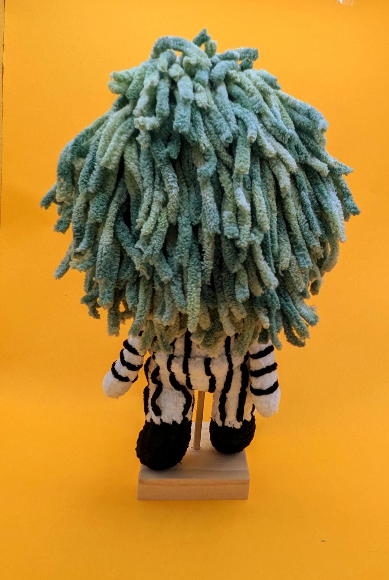 Beetlejuice, Halloween Horror Doll, Stuffie - Etsy