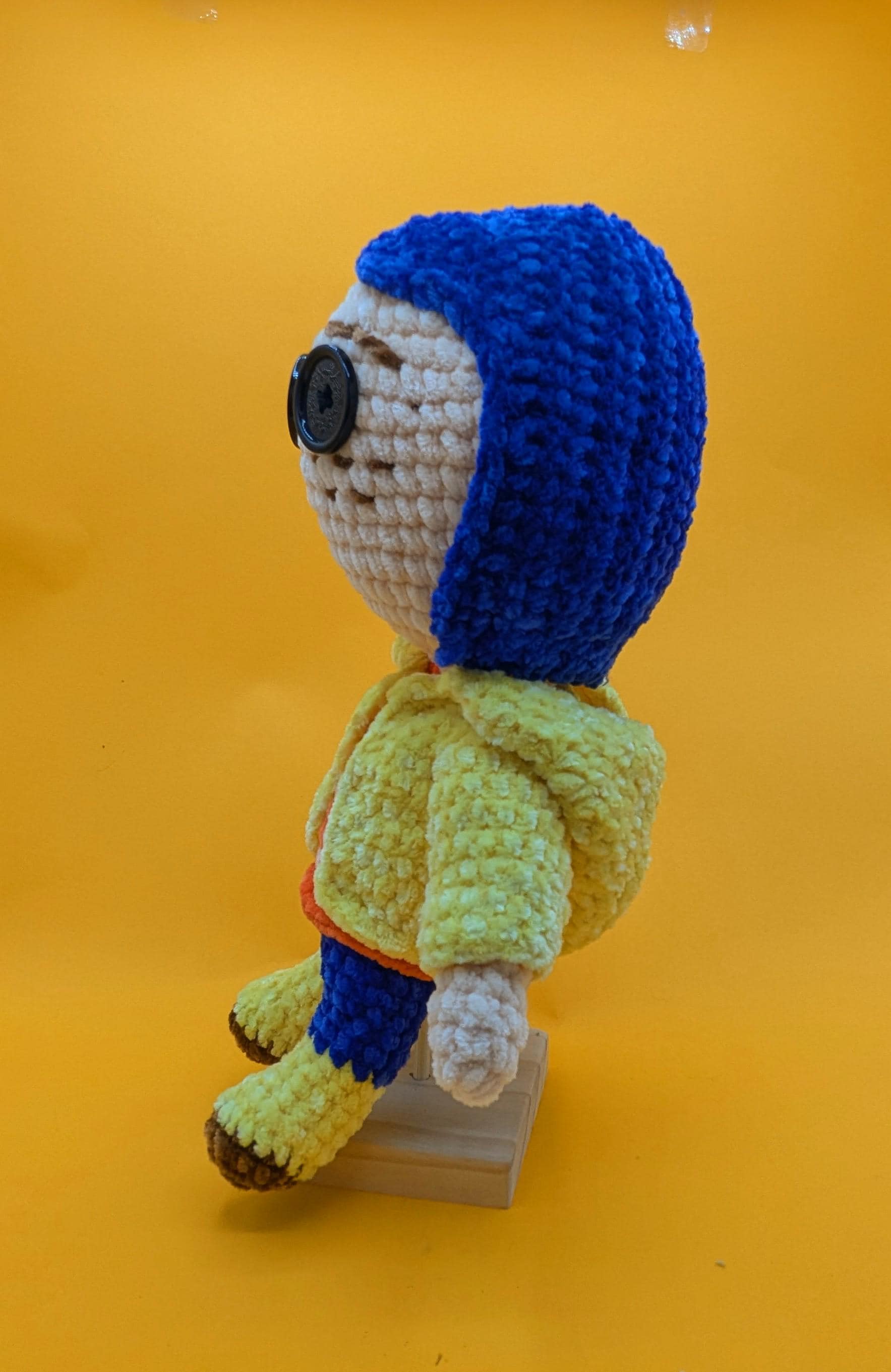Coraline, Button Eyes, Gothic, Horror, Christmas Doll, Stuffie - Etsy