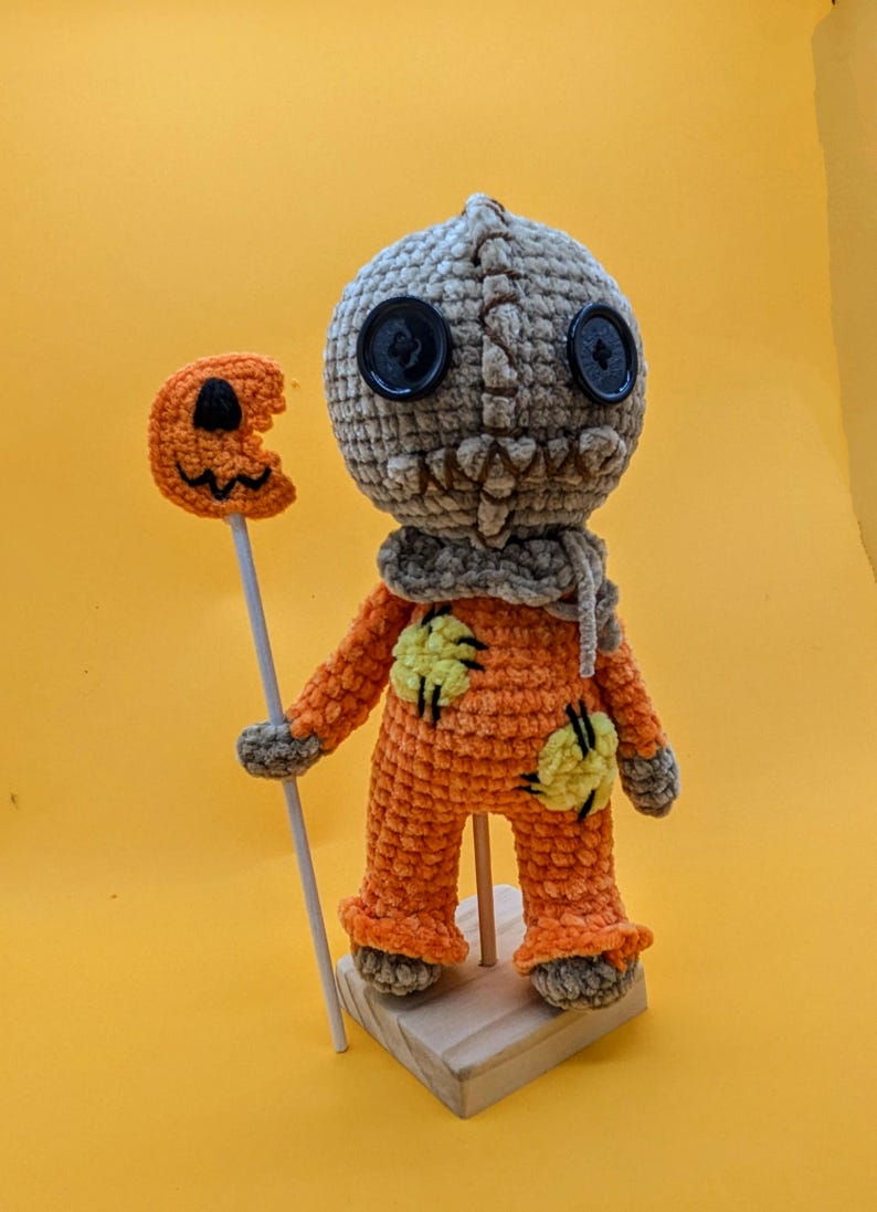 Sam, Trick 'r Treat, Slasher Villain, Halloween Horror Doll, Stuffie - Etsy