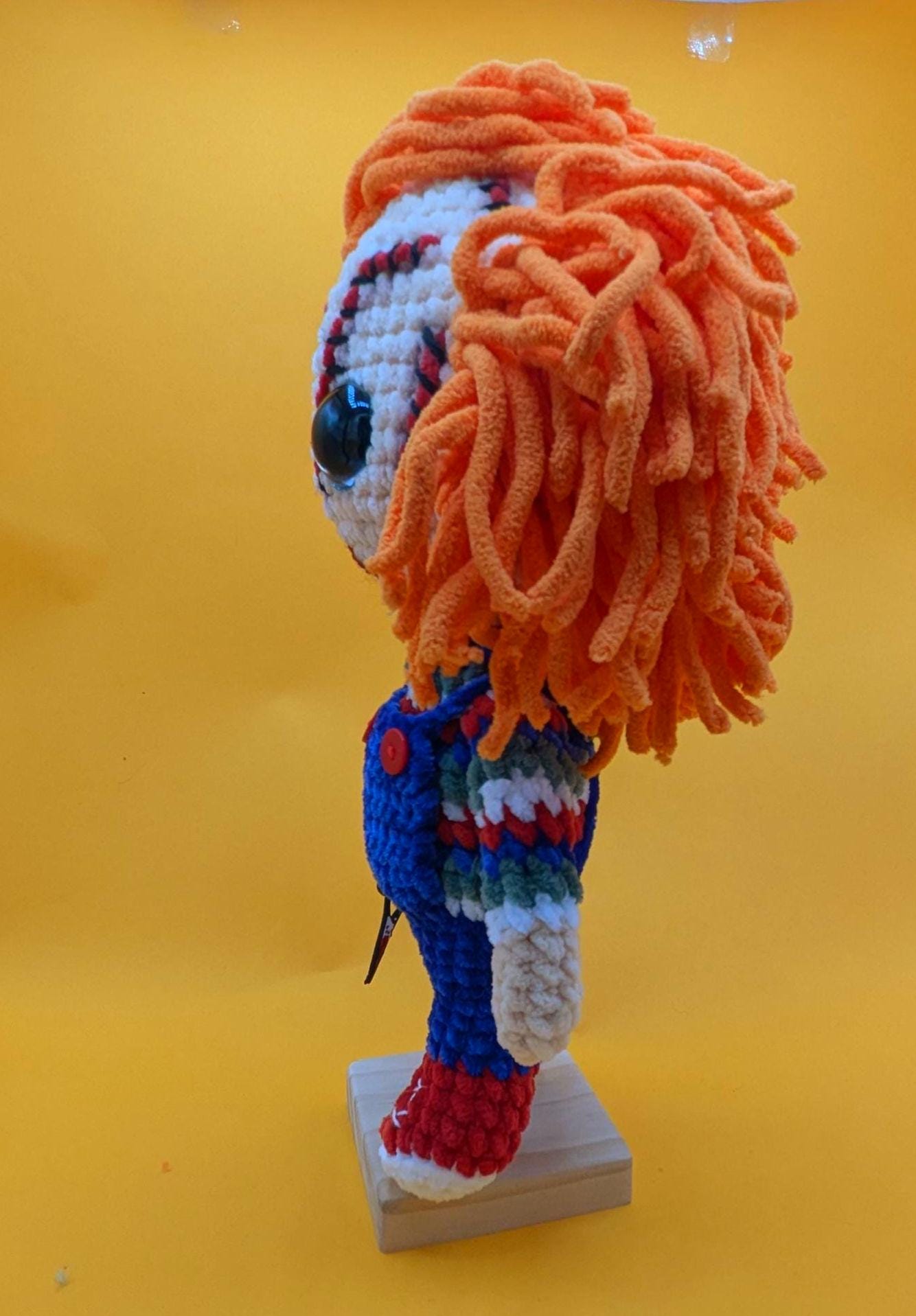 Chucky, Child's Play, Slasher Villain, Halloween Horror Doll, Stuffie ...