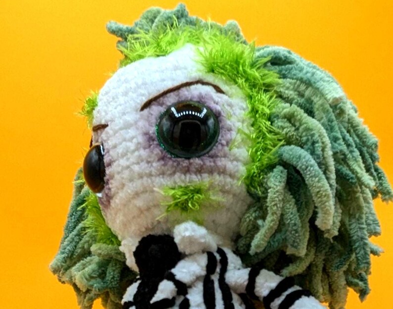 Beetlejuice, Halloween Horror Doll, Stuffie - Etsy